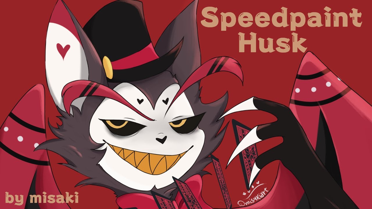 Speedpaint Husk - Hazbin Hotel - YouTube