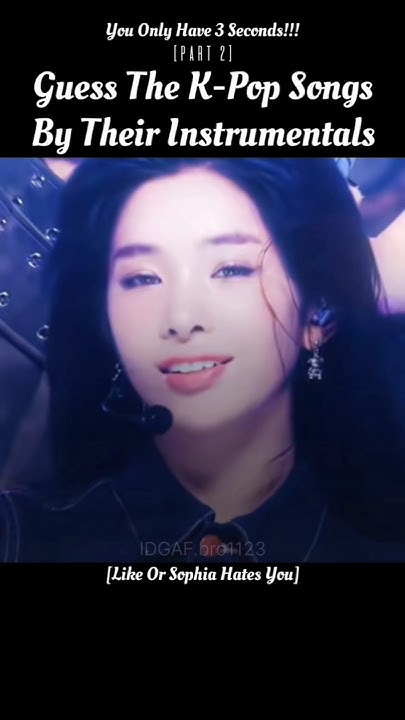 Guess The K-Pop Songs By Their Instrumentals | Part 2 | #sophia #kpop #shorts - YouTube