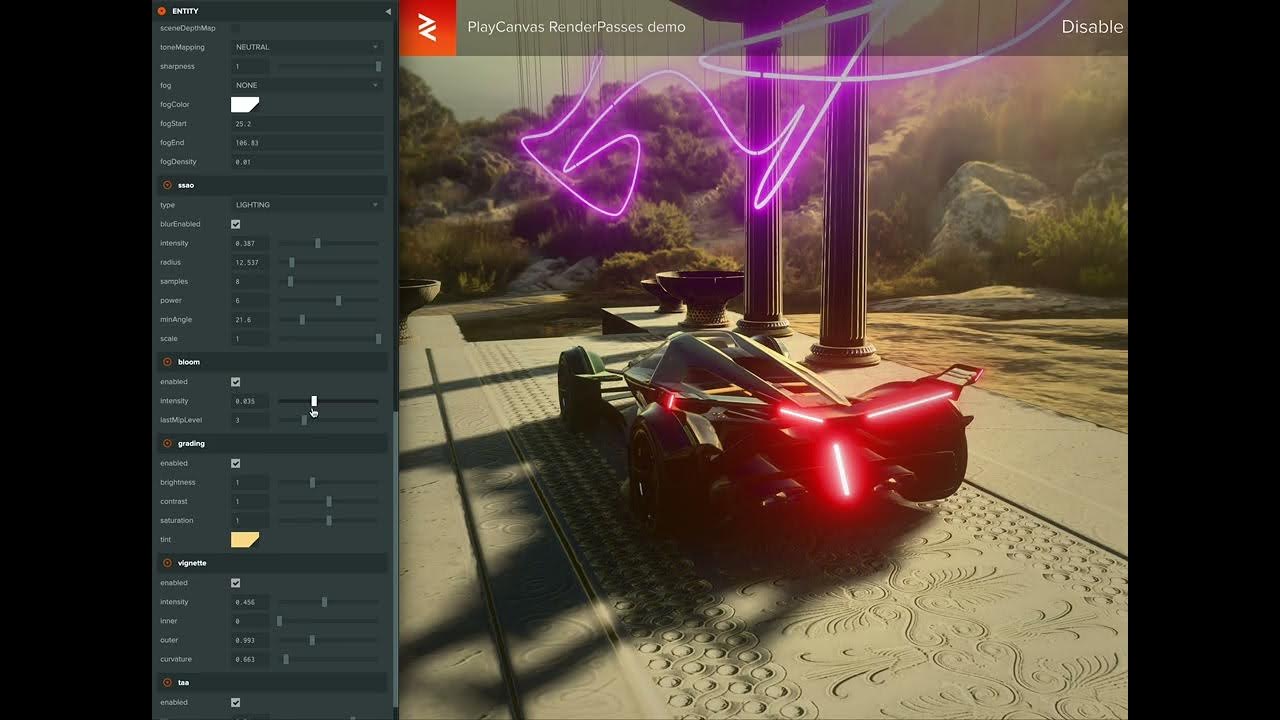 PlayCanvas Render Pass based architecture - YouTube