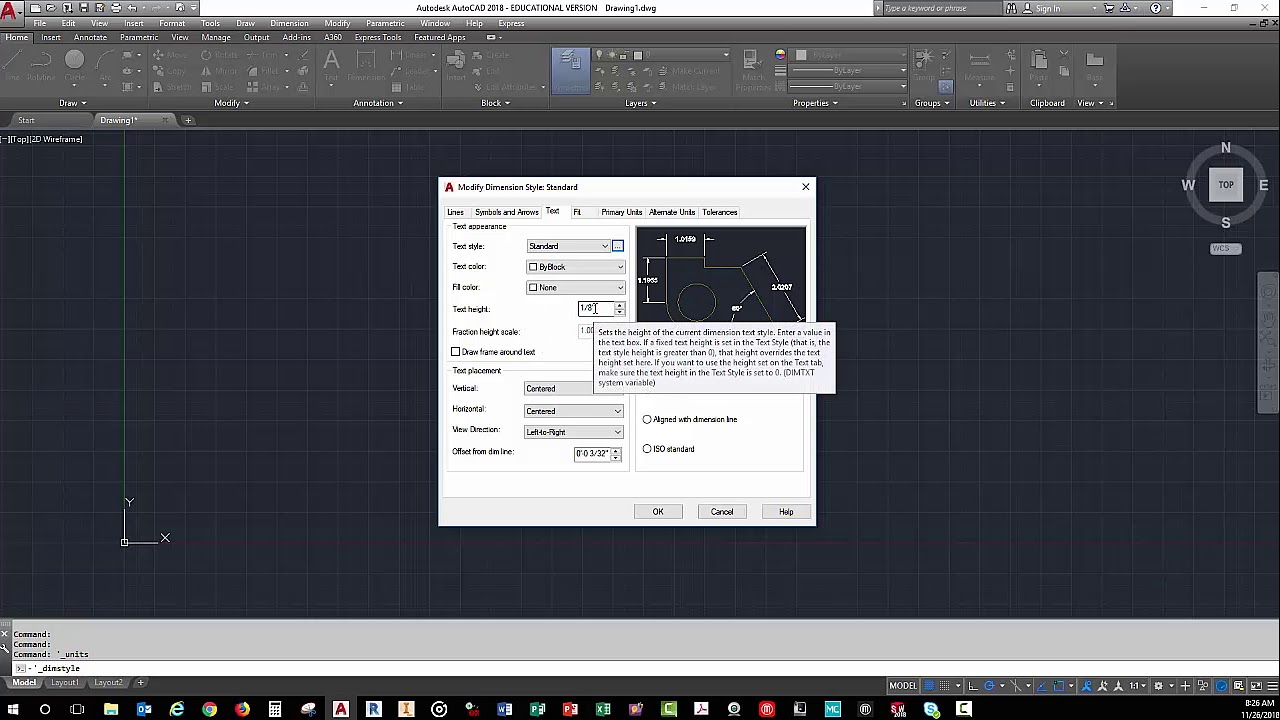 Architectural Dimensioning Scales in AutoCAD - YouTube