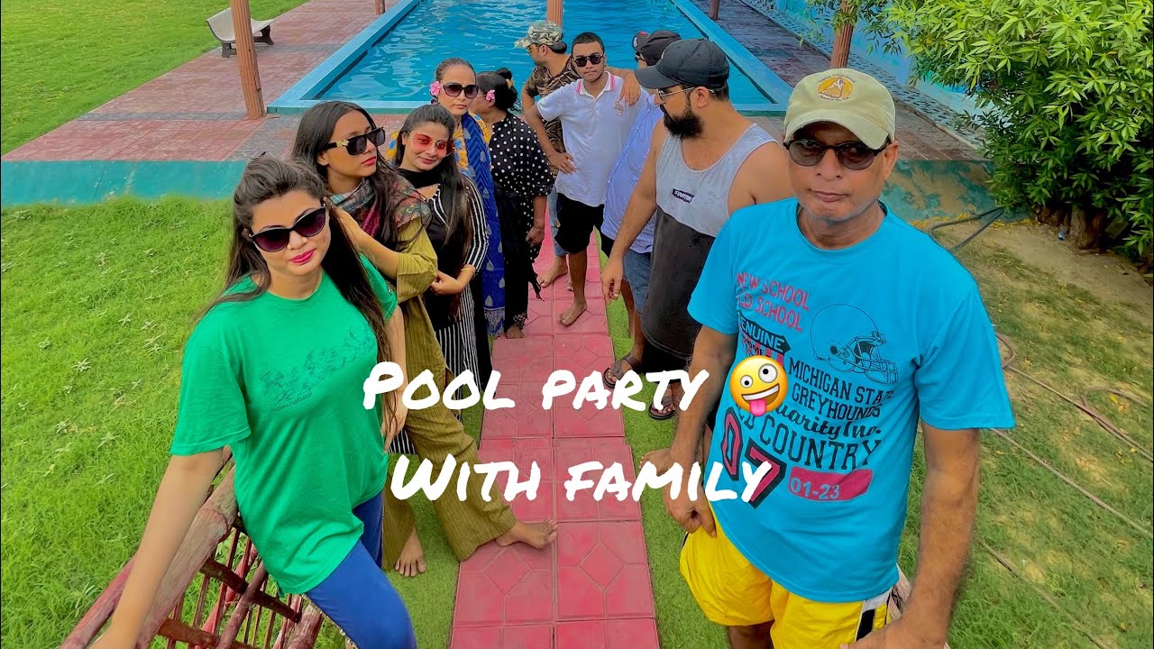 Pool Party = Family Pool Party = Swimming Pool - YouTube