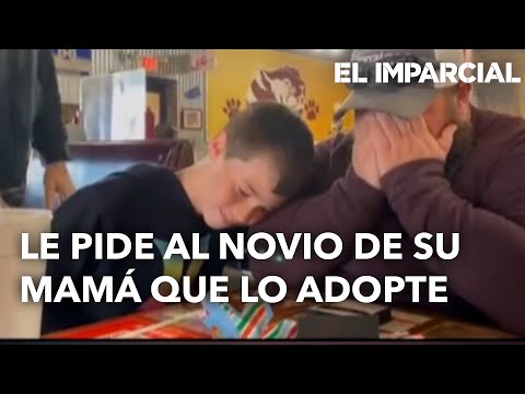 Niño hace llorar a la pareja de su mamá al pedirle que lo adopte