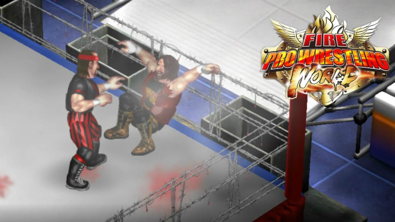 Fire Pro Wrestling World: Cactus Jack VS. Terry Funk (Deathmatch) - 54% ...