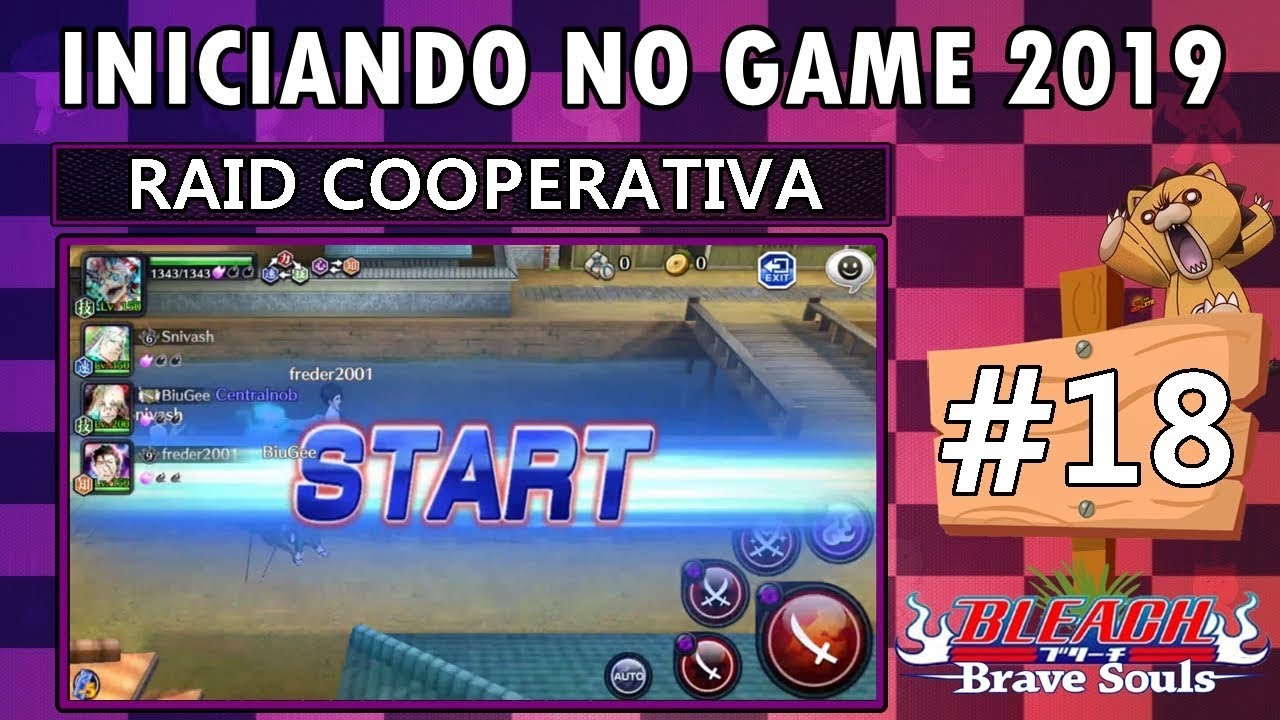 Bleach Brave Souls ING #18 - Raid coop - YouTube