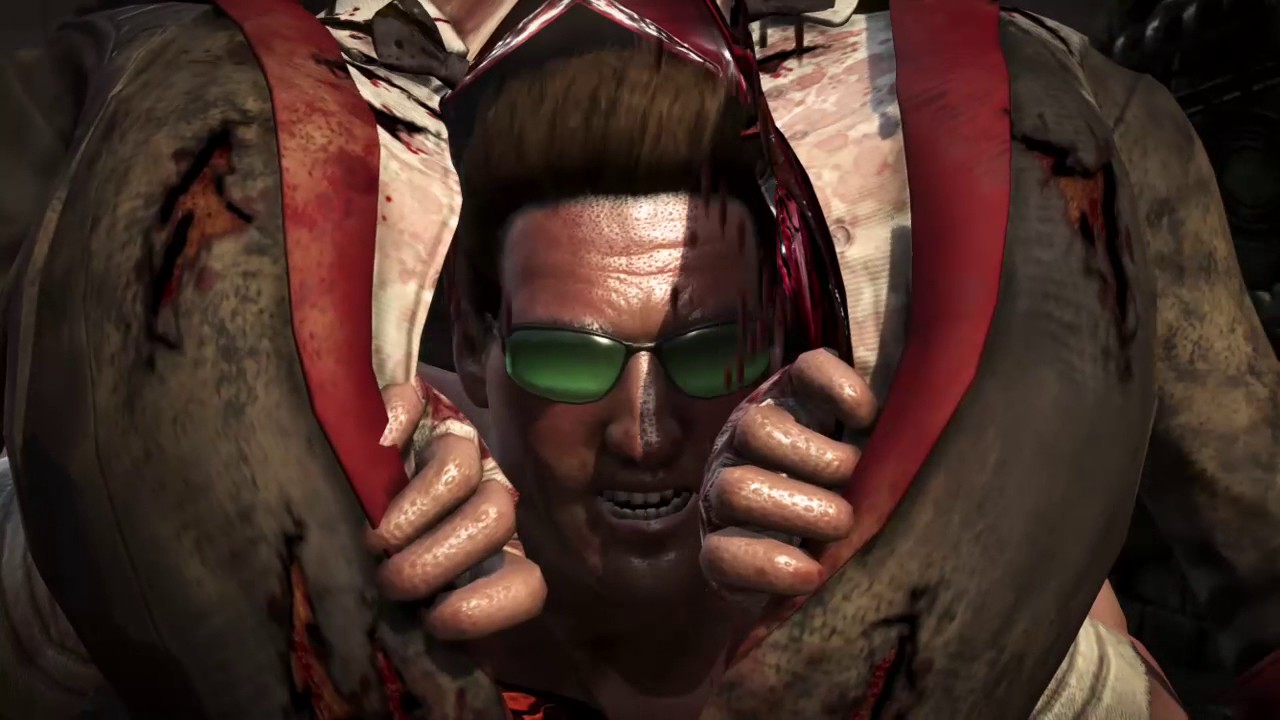 Mortal Kombat XL: Johnny Cage's Fatality - "Here's Johnny" - YouTube