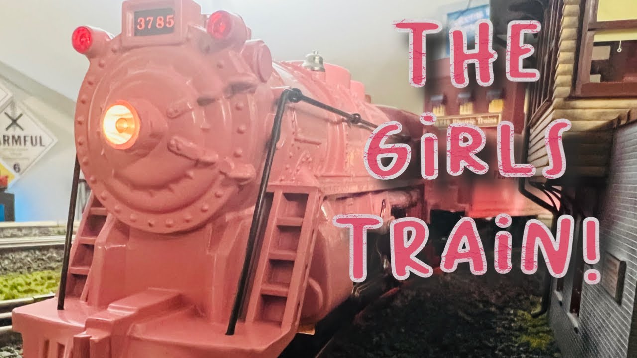 Girls Steam Engine from K Line (3785) Review, RARE! - YouTube