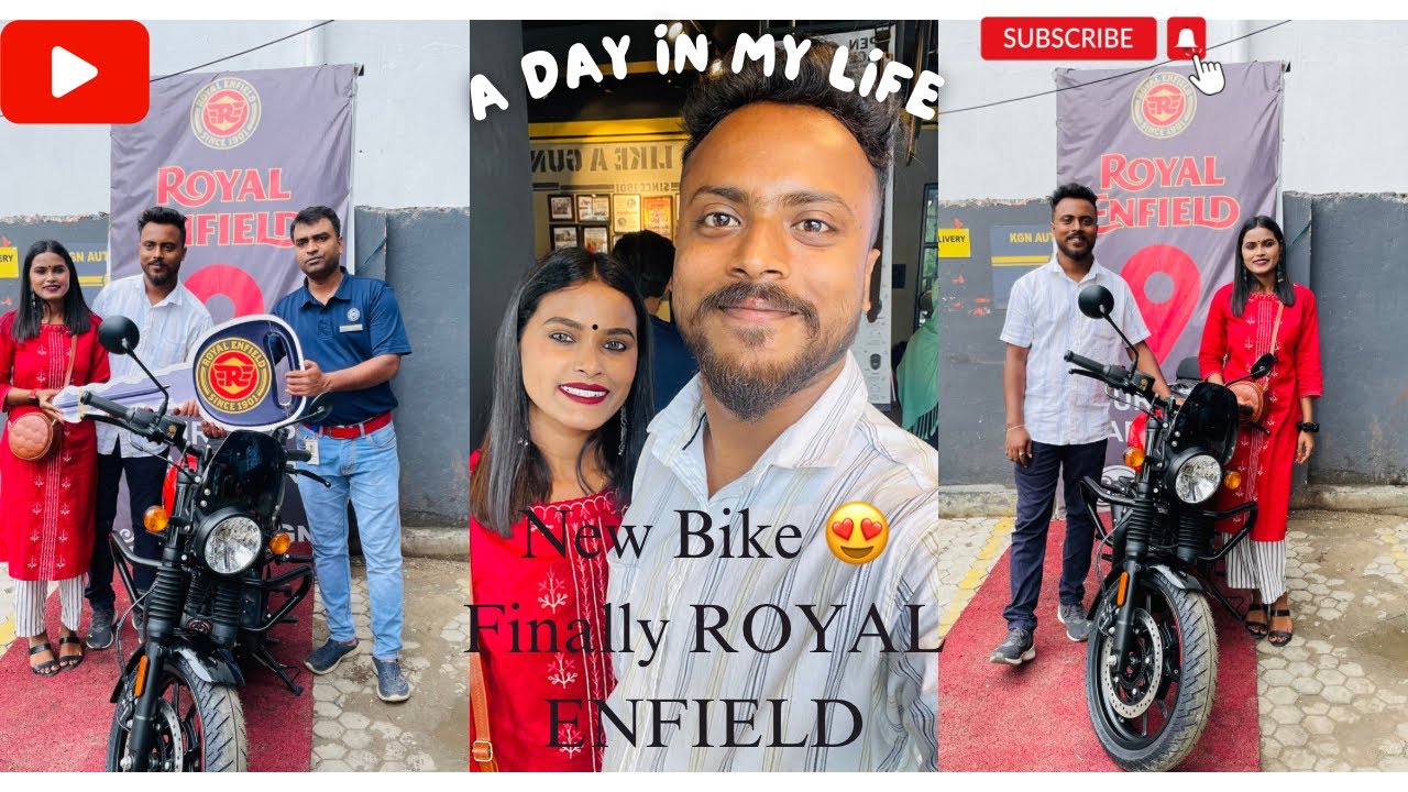 Taking Delivery of our new Bike💥।2023 New Bullet Hunter 350।Royal ...