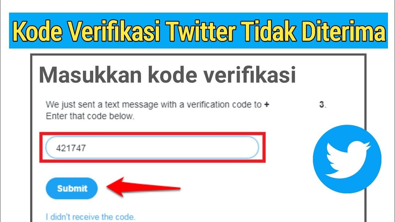 Perbaiki Kode Verifikasi SMS Twitter Tidak Diterima || Perbaiki Kode ...