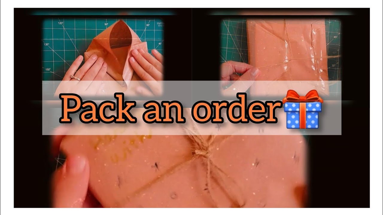 Packing Tutorial 🎁 How to pack Calligraphy frame 🖼 #packanorderwithme #youtubechannel #yt # ...