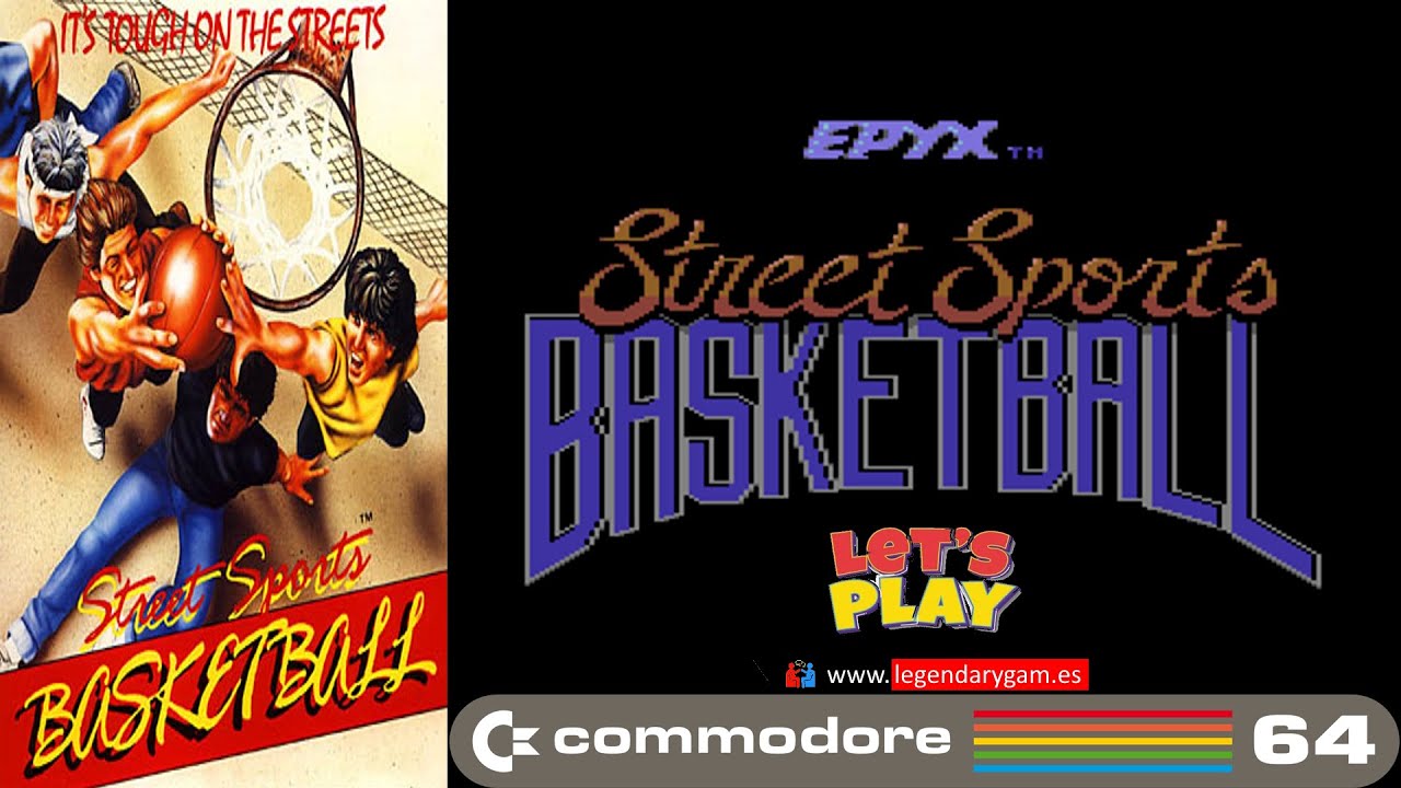 Street Sports Basketball - C64 - Epyx - (1987) - Level Tough - Let's ...