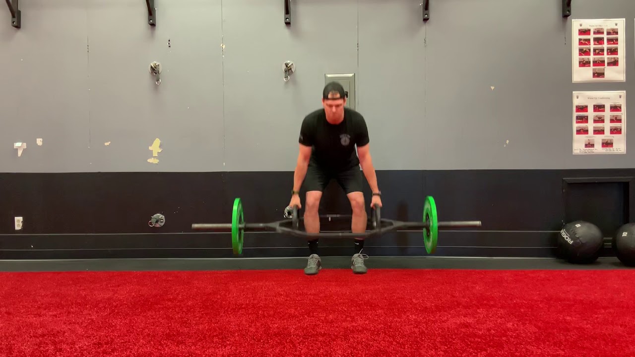 High Handle Trap Bar Jumps with Pause after Jump - YouTube