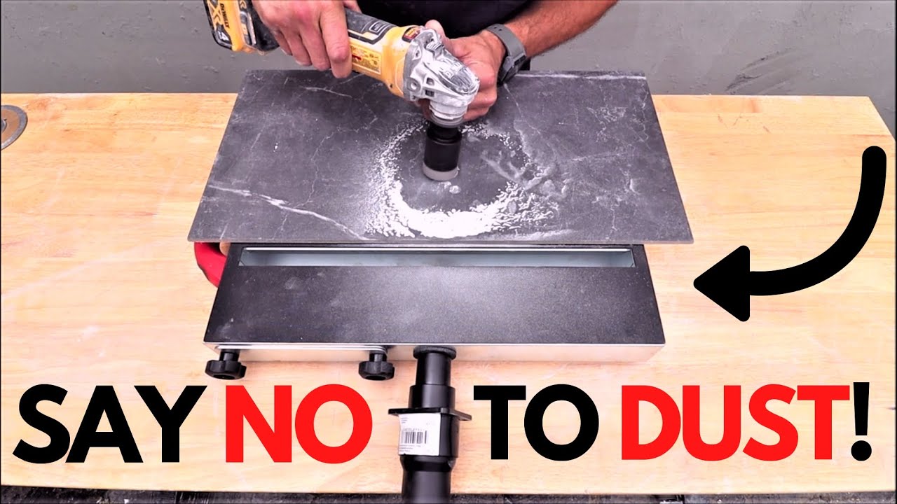 RTC Backdraft Dust Reduction System - GRINDER DUST GONE! - YouTube