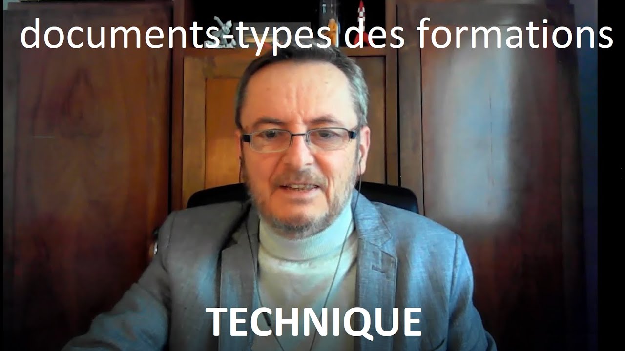 Quels sont les documents de la formation TECHNIQUE ? - YouTube