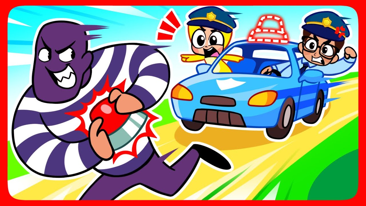 Super Police Car Song 🚓 Where Is My Siren🚨 Stranger Danger - YouTube