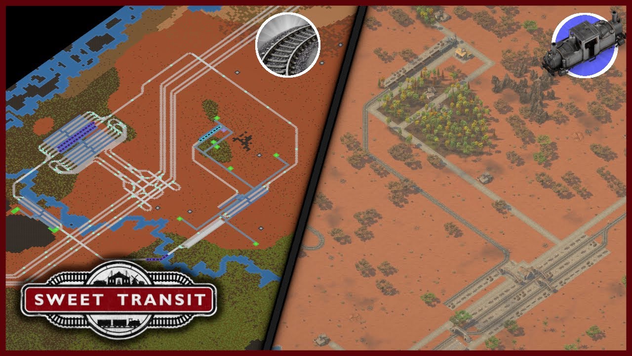 I LOVE using trams in my production chains! | Sweet Transit v1.0 - YouTube