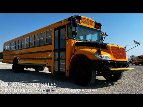2020 International IC CE School Bus, 77 Passenger - National Bus Sales ...