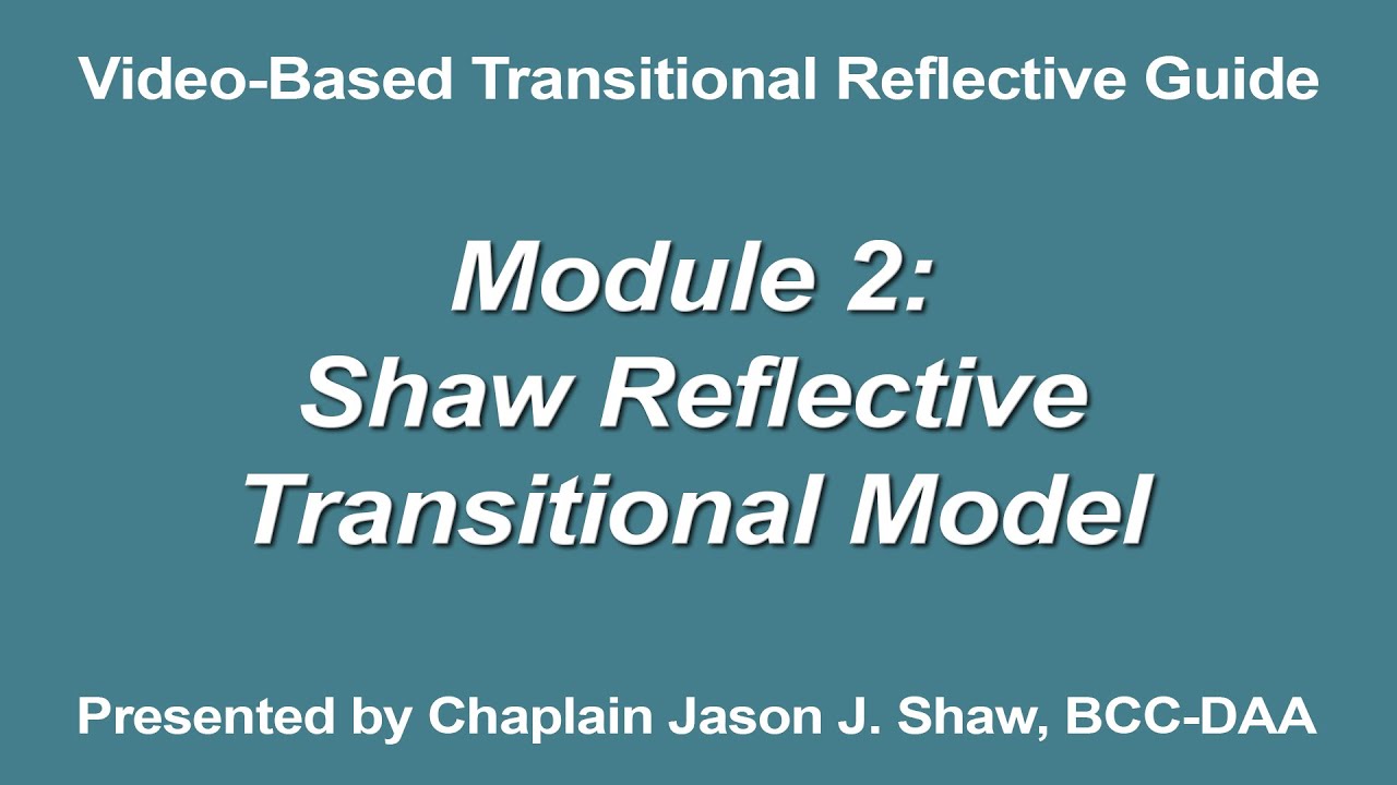 Video-Based Transitional Reflective Guide: Module 2 - YouTube
