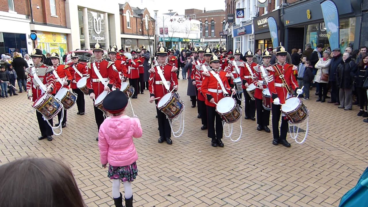 East Anglian Army Cadet Band - YouTube