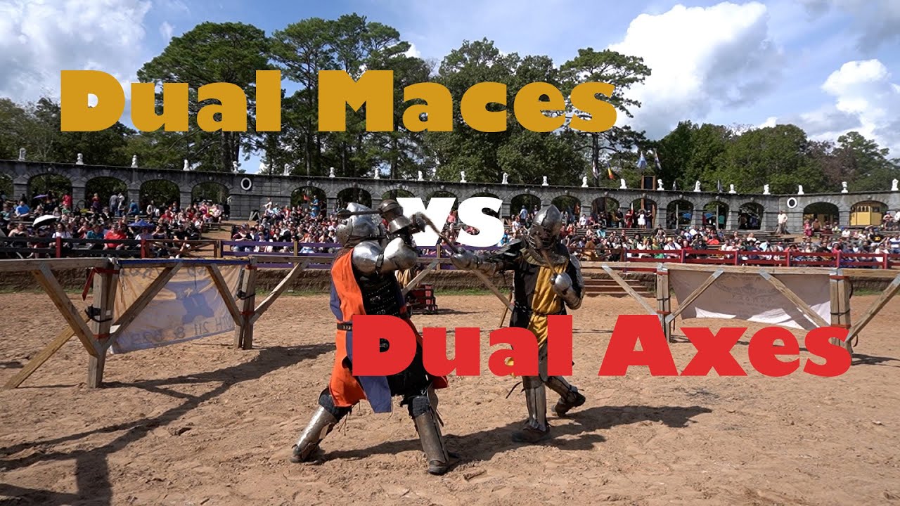Dual Wielding Maces & Axes & the List Eating Someone - YouTube