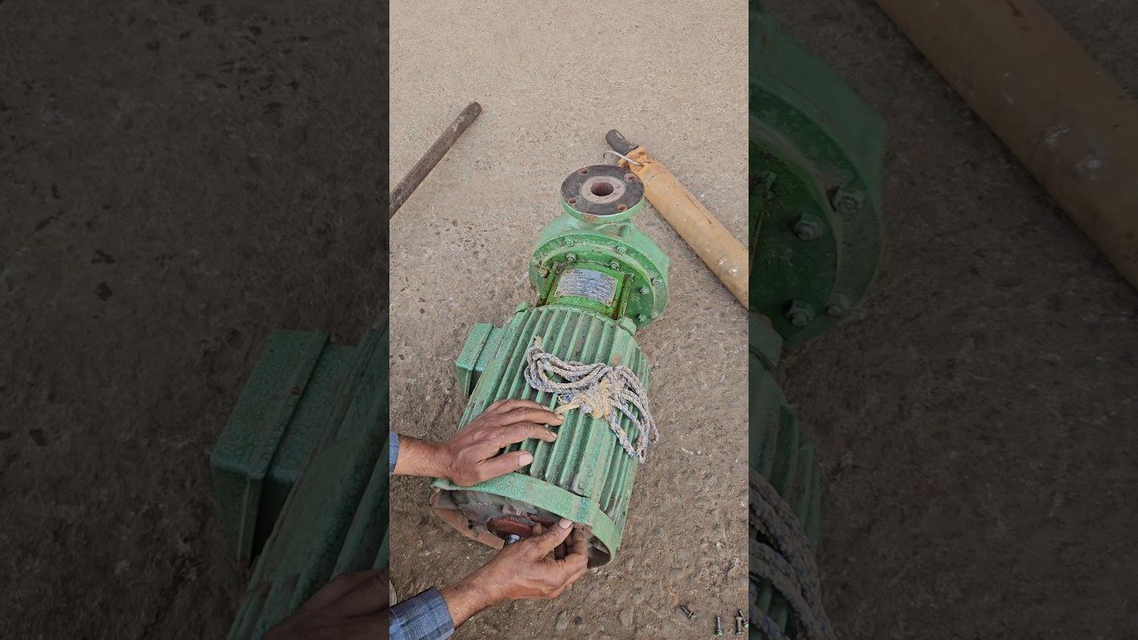 how to fix a monoblock pump part 1 #waterpumps #rewindxpert #electrical ...