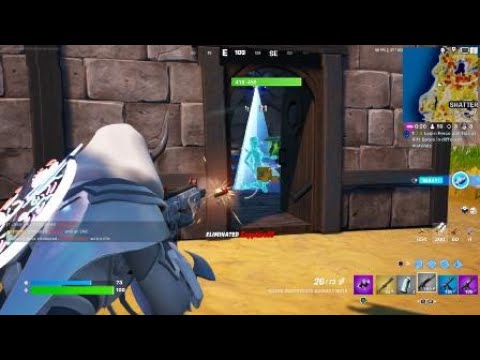 Fortnite: Battle Highlight - Enemy Tried to Hide, But Left the Door ...