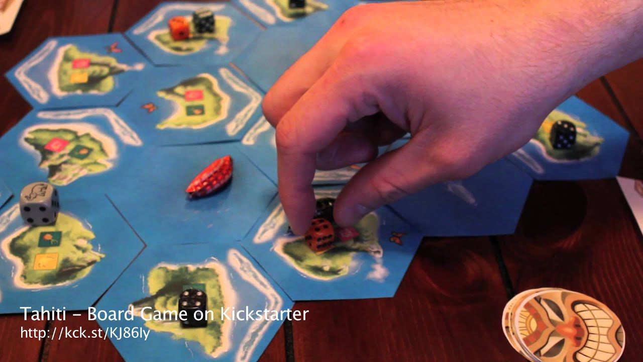 Tahiti - Board Game on Kickstarter (turn sequence video) - YouTube
