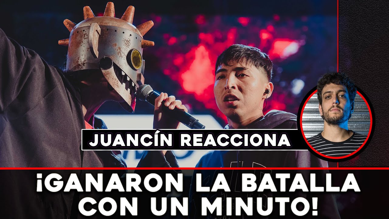 ¡JUANCÍN REACCIONA a GANARON LA BATALLA CON UN MINUTO! - YouTube
