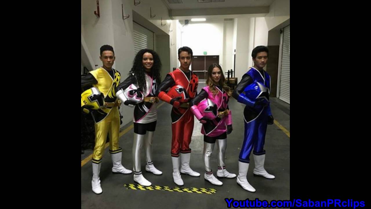 Power Rangers Ninja Steel - Second and Better look at Cast - YouTube