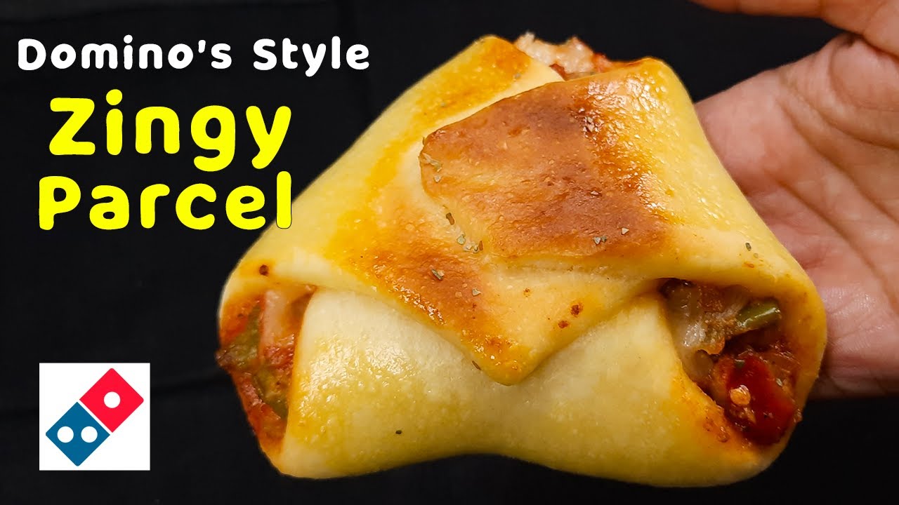Domino's Style Zingy Parcel Recipe | Zingy Parcel Recipe | New Recipes ...