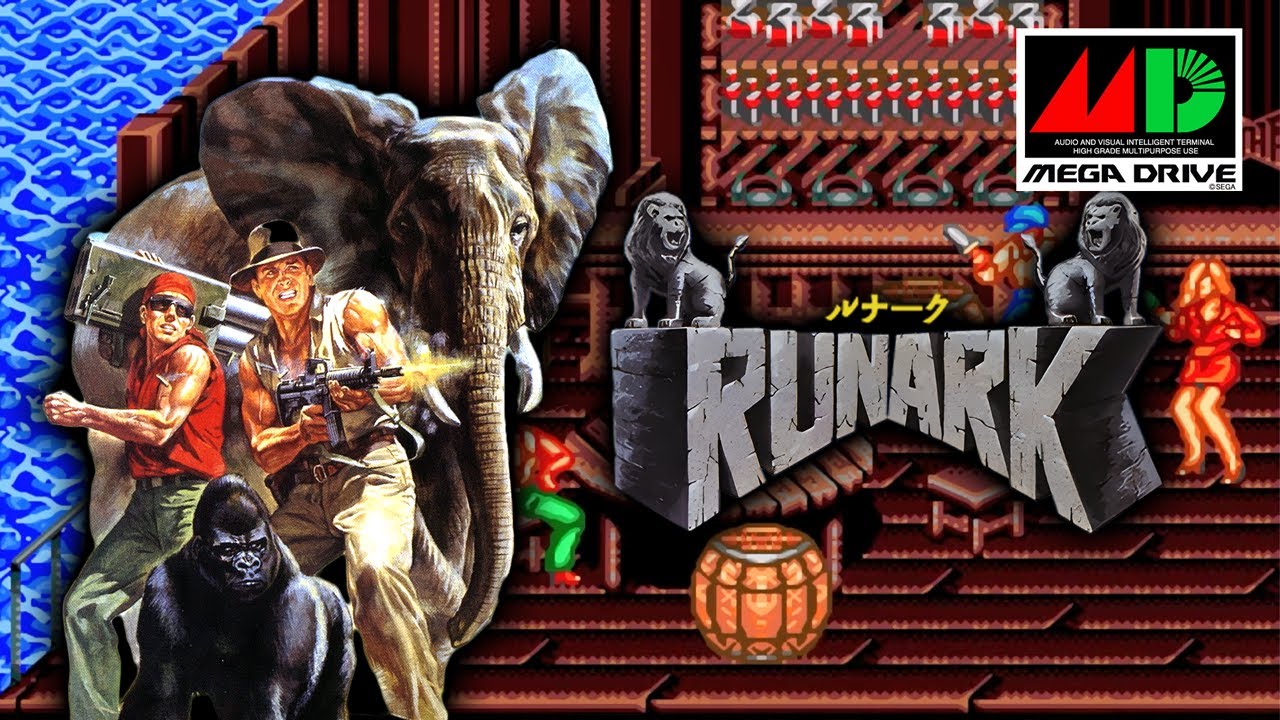 RUNARK (Growl: JP ver.) GENESIS/MEGA DRIVE Longplay / Upscaling 60 FPS ...