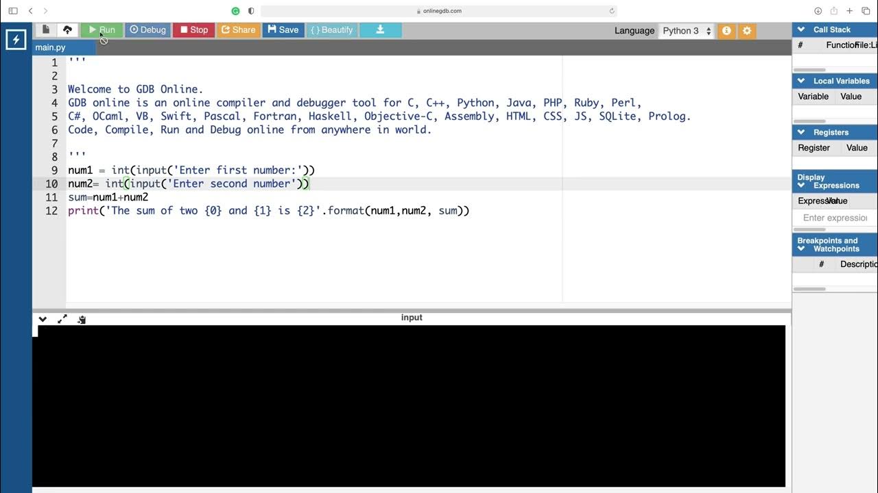 Python How To Add Numbers Find Positive Negative Even Odd And Largest Numbers In Python