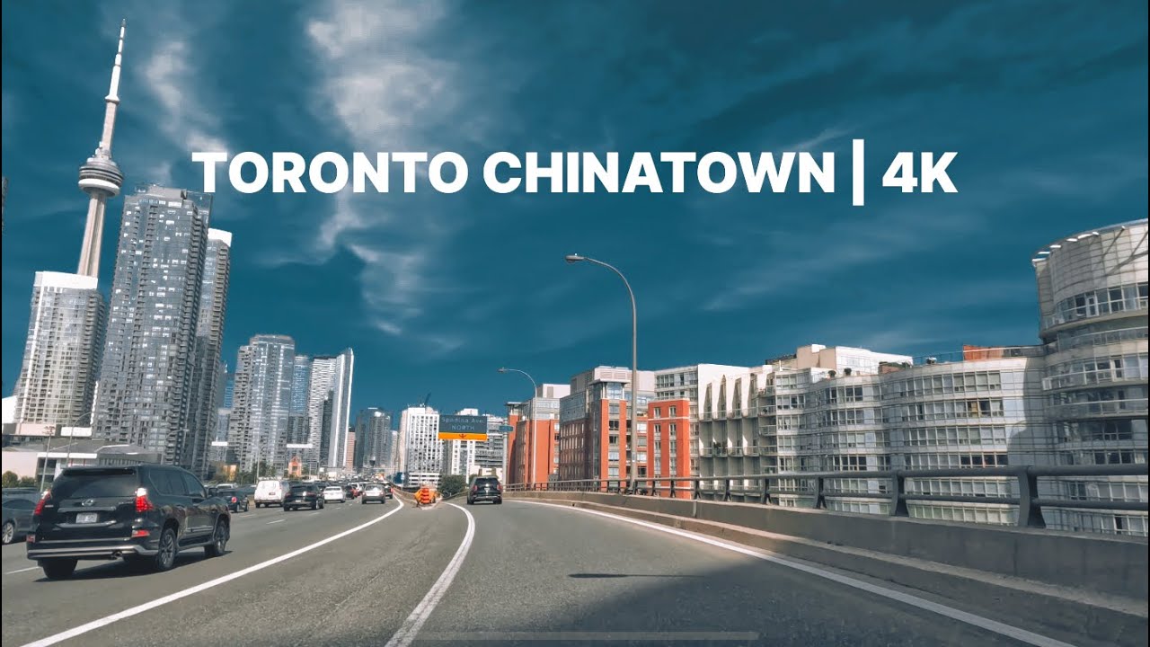 Driving in Toronto: Exploring the streets of Toronto Chinatown | 4K ...