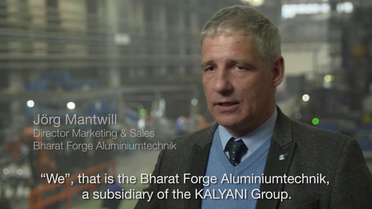 Fully automated forging line with ABB robots at Bharat Forge - YouTube