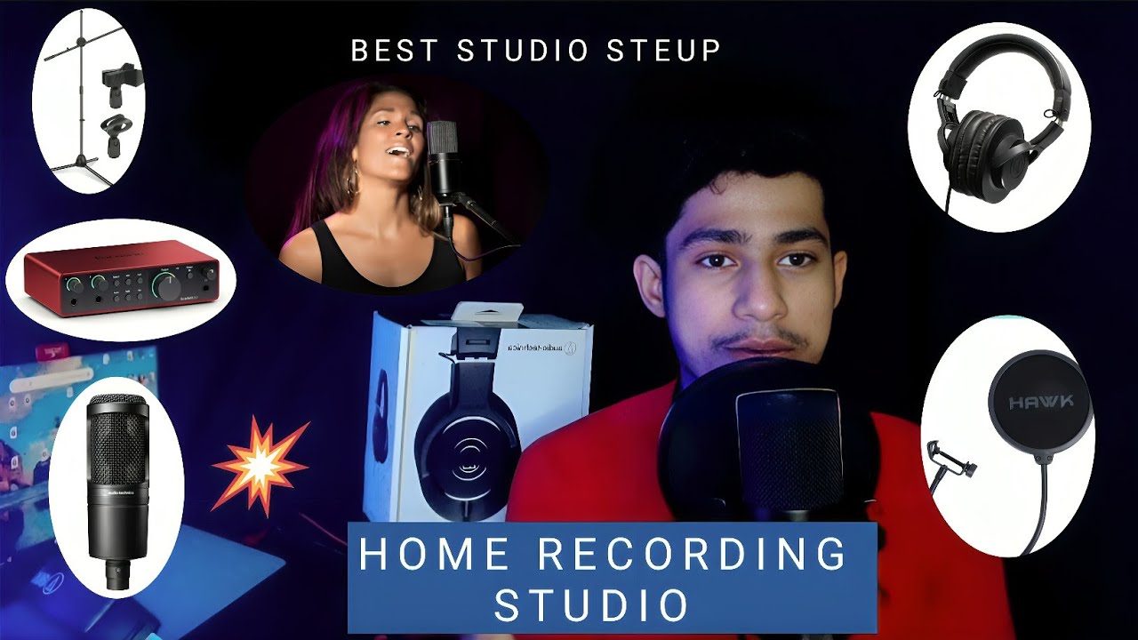 Home Recording Studio Setup In Low Budget (2024) | Hindi Video - YouTube