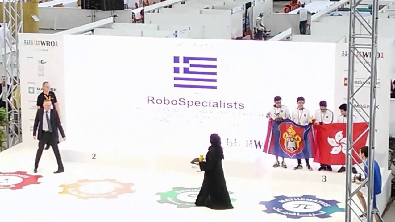 WRO 2015 Ελλάς 2η θέση στο ποδόσφαιρο - YouTube