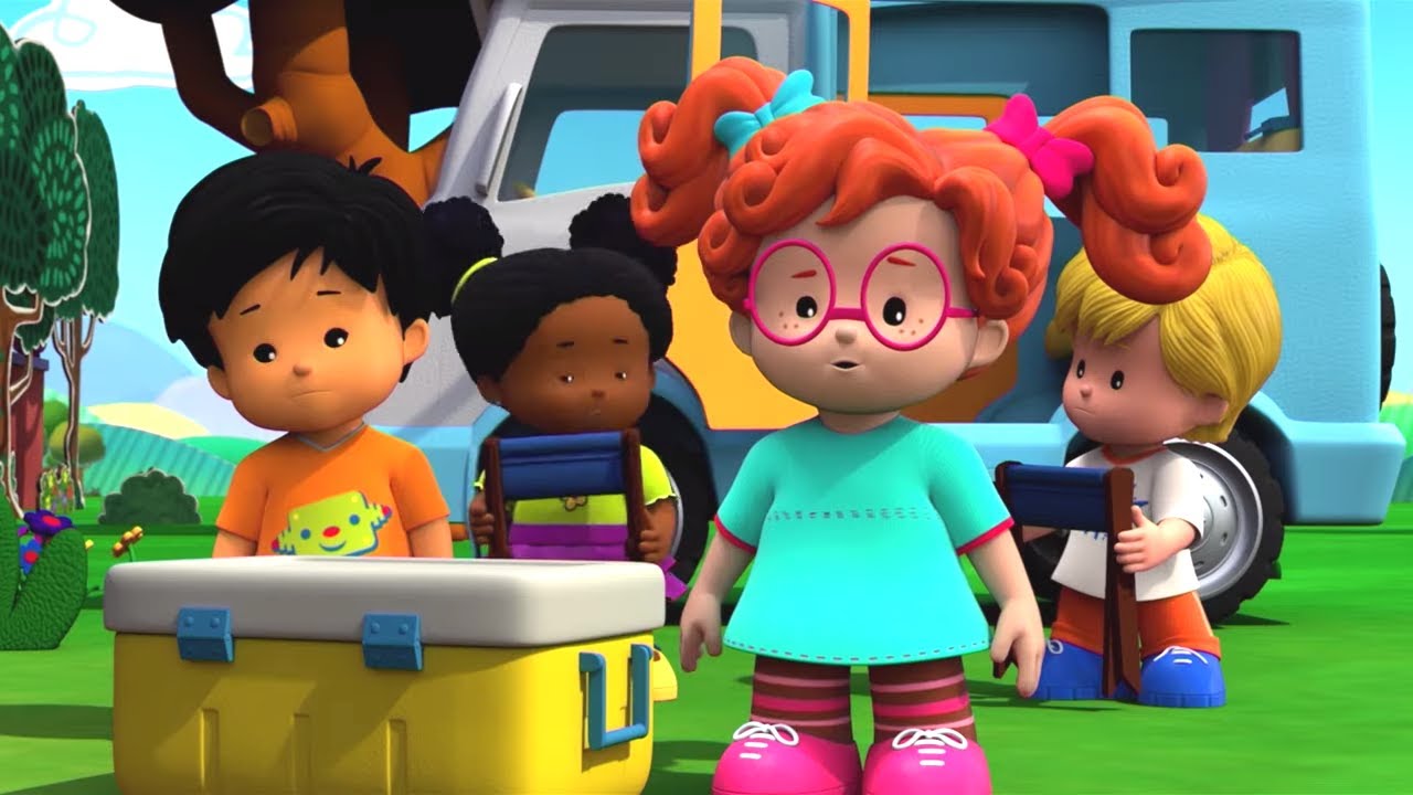 Divertimento al picnic nel parco! | Little People Italia ⭐️ Clip ...