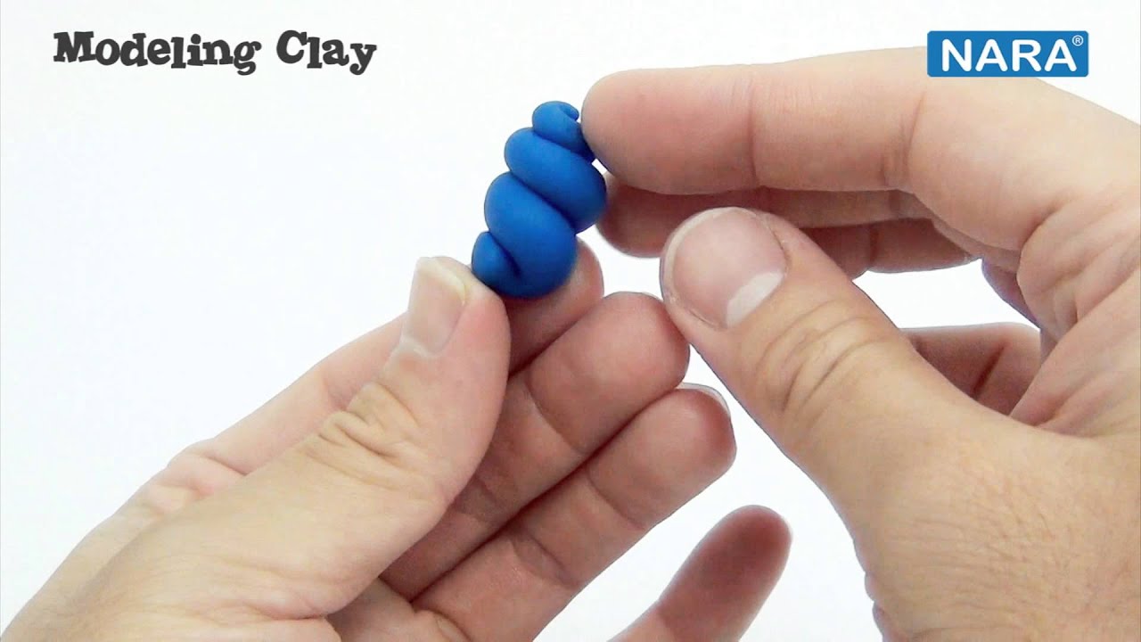 NARA Tutorial: MODELING CLAY_how to make "ROBOT" - YouTube