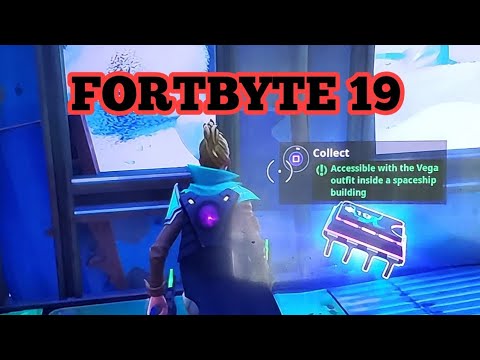 Fortnite Fortbyte 19 Accessible With The Vega Outfit Inside A Spaceship ...