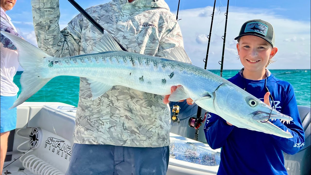 Kids Dream Fishing Trip? Cuda, Sword, Tuna! Happy Thanksgiving! - YouTube