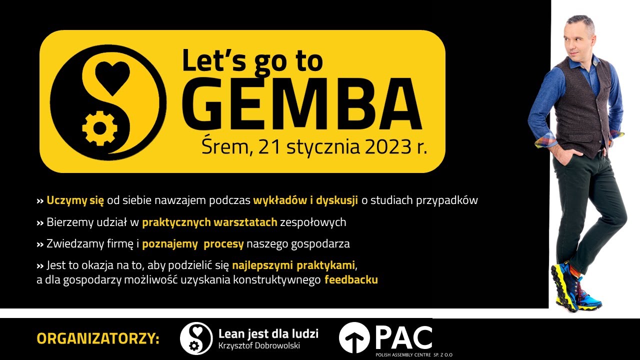 Let's go to GEMBA » networking, masterclass, konferencja - YouTube