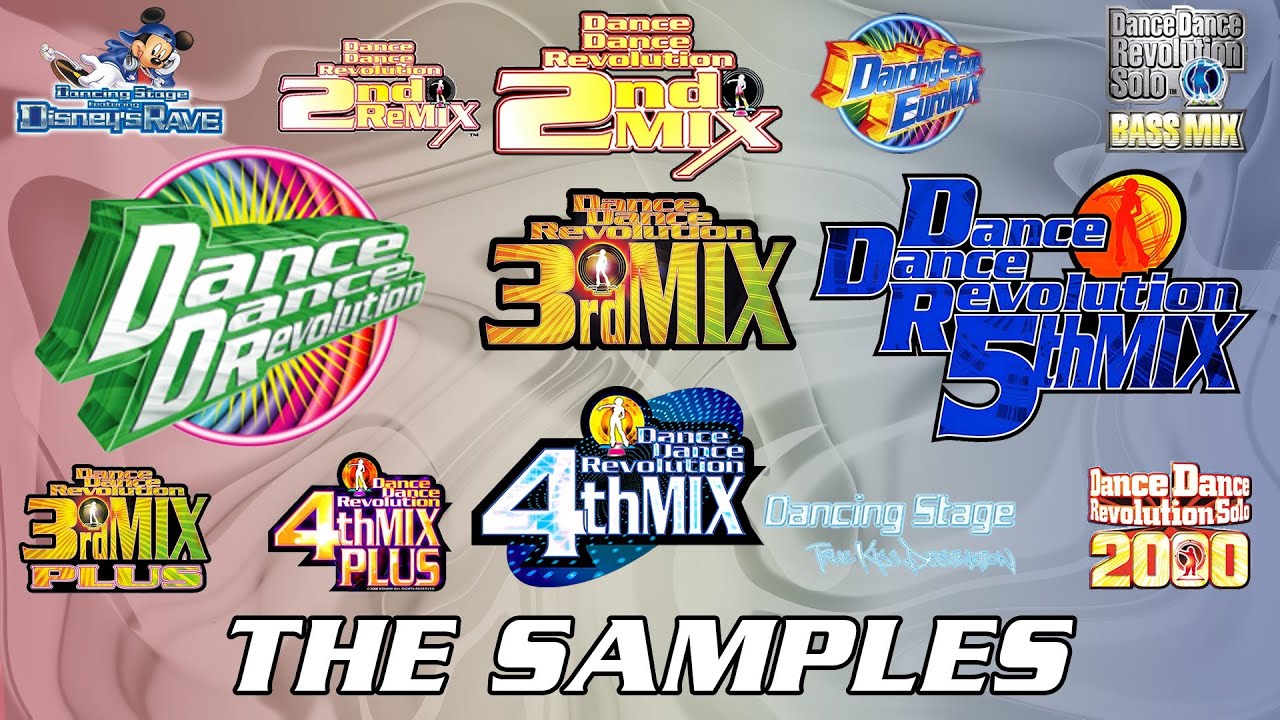 DanceDanceRevolution THE SAMPLES (1st-5thMix) - YouTube