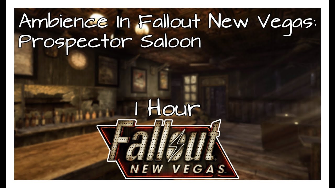 Fallout New Vegas Ambience: Prospector Saloon - YouTube