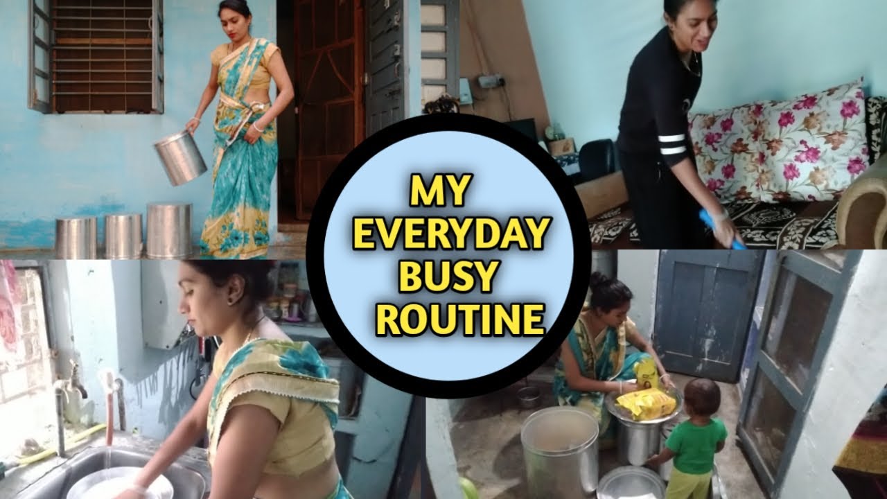 My Daily Life Routine | Cleaning Routine For Stay At Home Mom # ...