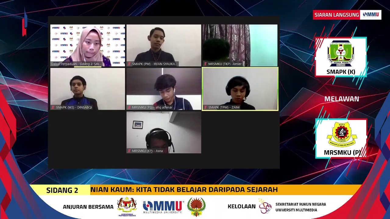 SUKU AKHIR | S2 | SMAPK (K) vs. MRSMKU (P) | KEHARMONIAN KAUM: KITA ...