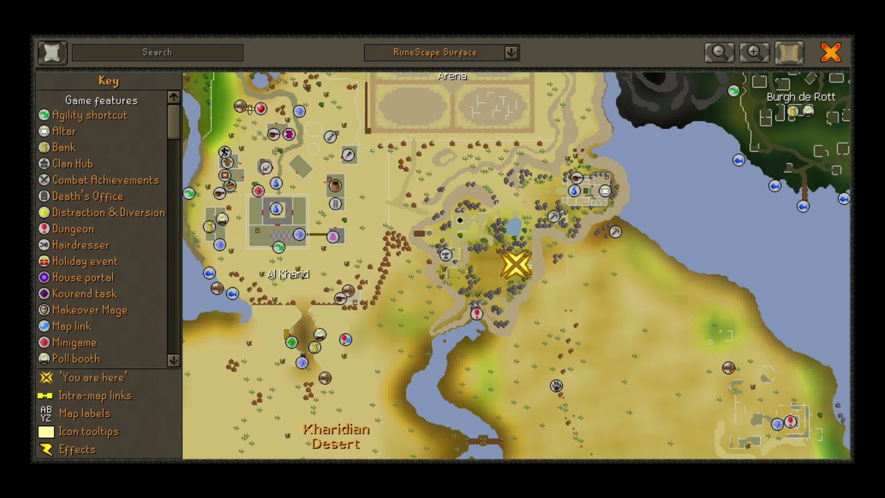 OSRS Hard Clue Where The Best Are Commemorated - YouTube