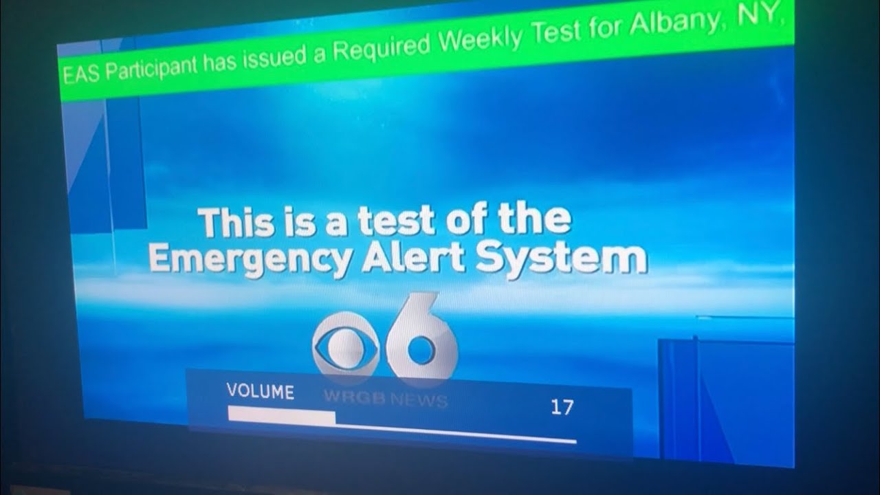 WRGB EAS Weekly Test at Midnight! (First TV RWT) - YouTube