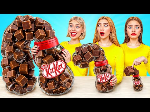 Big, Medium and Small Plate Challenge | Who Wins the Cooking War by Multi DO Challenge