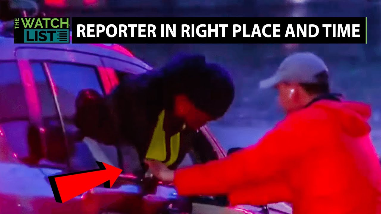 Fox News Reporter Saves Flood Victim From Her Car (Video) - YouTube