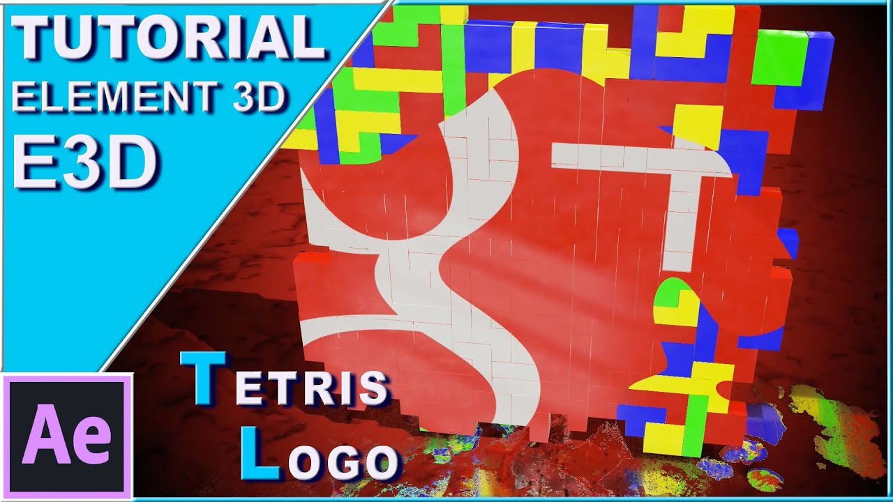 Tetris Element 3D Logo TUTORIAL | AFTER EFFECTS - YouTube