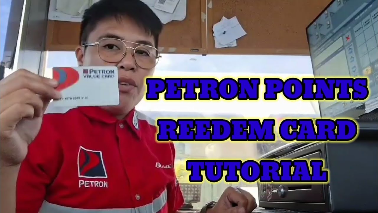 Petron points reedem card tuorial | Emzskie - YouTube